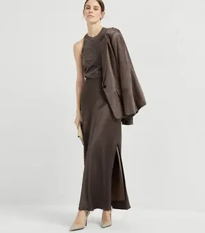 Brunello Cucinelli Embellished Stretch-cotton Tank Top