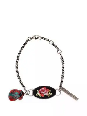 Dries Van Noten Charm Chain Bracelet - Silver