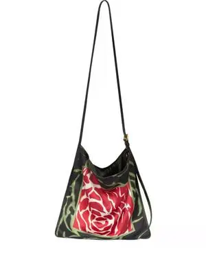 Dries Van Noten Graphic-print Shoulder Bag - Red