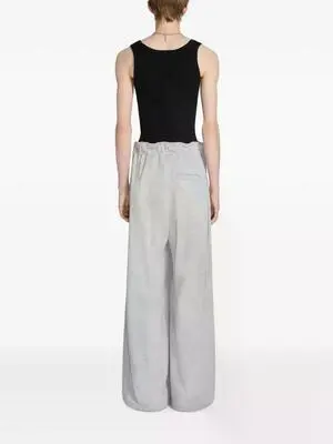 Dries Van Noten Pleated Wide-leg Sweatpants
