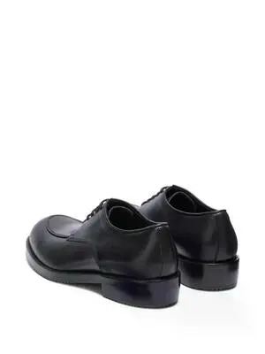Dries Van Noten Leather Derby Shoes - Black