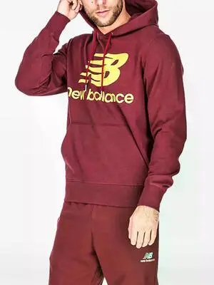 NEW BALANCE Logo Hoodie - Red