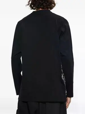 Y3 Graphic Long-sleeved T-shirt - Black