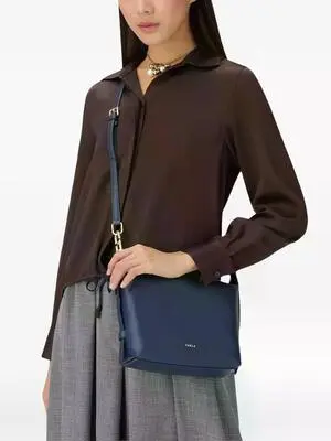 Furla Textured Arch Shoulder Bag