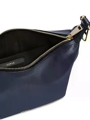 Furla Textured Arch Shoulder Bag