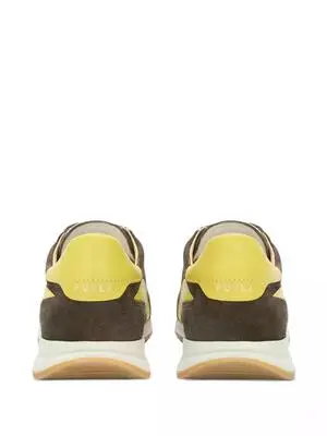Furla Retro Logo Detail Lace-up Sneakers - Brown