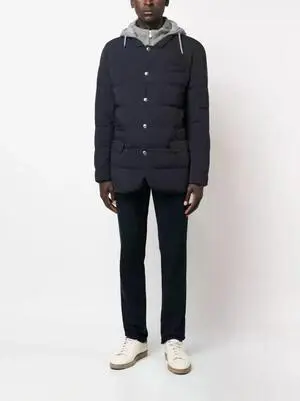 Brunello Cucinelli Down Padded Hooded Jacket