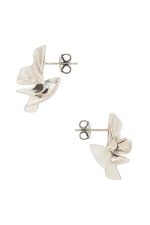 Bottega Veneta Small Anemone Earrings - Silver