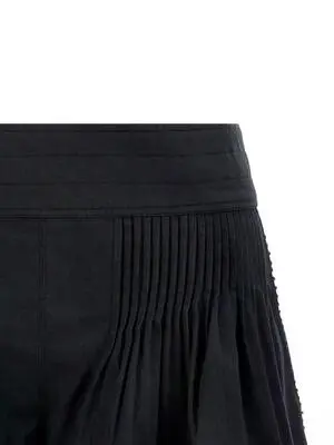 Isabel Marant Étoile Pleated Shorts - Black