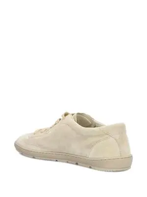 Brunello Cucinelli Suede Lace-up Sneakers - Neutrals