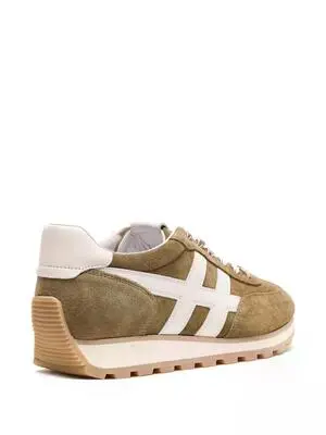 Hogan Suede Lace-up Sneakers - Green