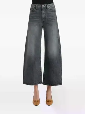 Khaite Delina Wide Leg Jeans - Grey