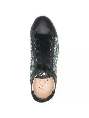 Agl Lace-up Sneakers With Embellishment