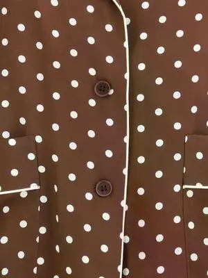 P.a.r.o.s.h Polka Dot Button Shirt