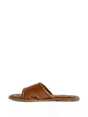 Zadig&Voltaire Beach Monogram Quilted Mules