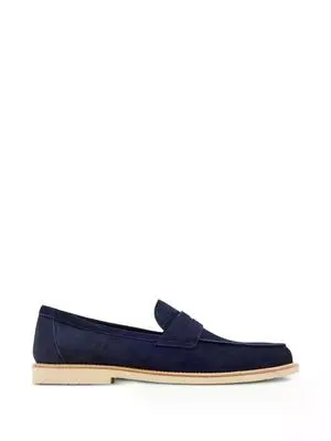 Brunello Cucinelli Penny Loafers - Blue