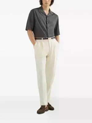 Brunello Cucinelli Pleated Trousers - Neutrals
