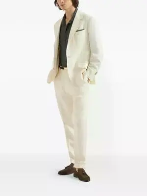 Brunello Cucinelli Pleated Trousers - Neutrals