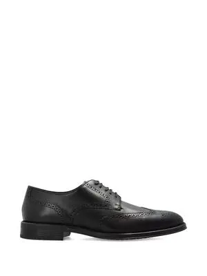 Paul Smith Brogue Detail Derby Shoes - Black