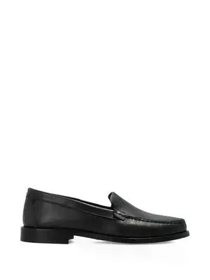 AeydĒ Block-heel Leather Loafers