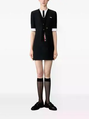 Thom Browne Short-sleeve Mini Dress