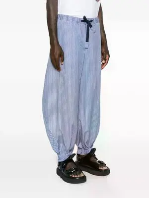Sacai Striped Drawstring Trousers