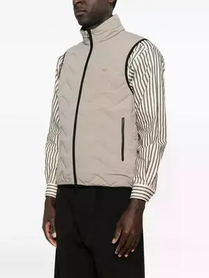 Emporio Armani Sleeveless Chevron Gilet