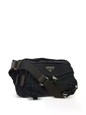 Prada Speedrock Logo-plaque Shoulder Bag
