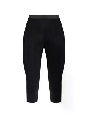 Coperni Elasticated Capri Shorts - Black