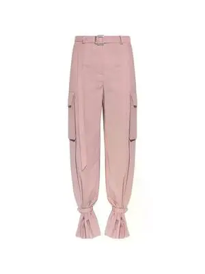 Attico Dust Ruffle Cargo Trousers