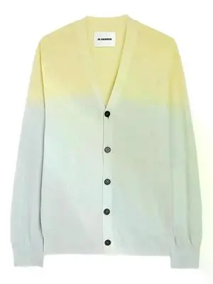 JIL SANDER V-neck Cardigan - Blue