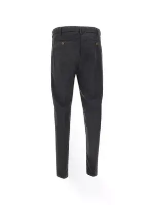 MYTHS Apollo Drawstring Welt-pocket Trousers - Grey