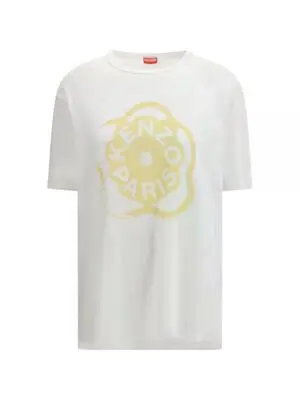 Kenzo Flower Graphic T-shirt - White