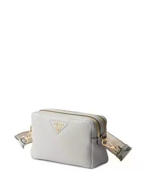 Prada Small Logo Detail Shoulder Bag - Grey