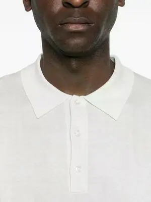 Studio Nicholson Arieta Buttoned Polo Shirt - Neutrals