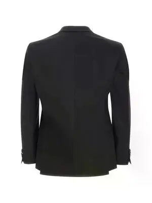 BOSS H-harvey Flap-pocket Blazer - Black