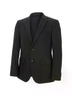 BOSS H-harvey Flap-pocket Blazer - Black
