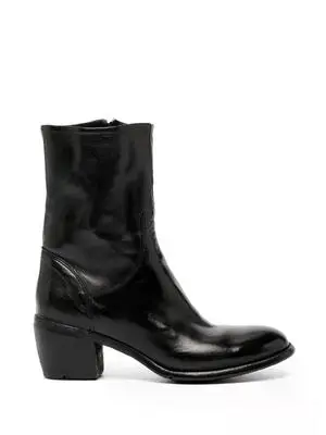 MADISON MAISON Zip-fastening Mid-calf Boots - Black