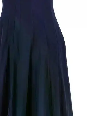 Staud Corset Panel Midi Dress