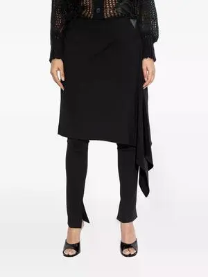 Attico Asymmetric Layered Trousers
