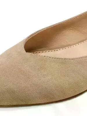 HOUSE OF BALLERINAS Michelle Pointed Ballet Flats - Neutrals