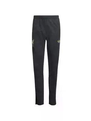 Adidas Liverpool Fc Logo Track Pants - Grey