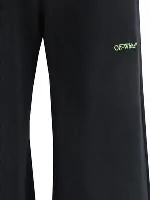 Off-White Logo-detail Track Pants - Black
