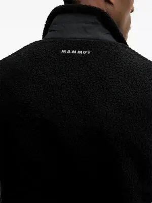 MAMMUT Fleece Zip-up Vest - Black