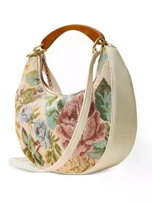 TWINSET Floral Print Shoulder Bag - Neutrals