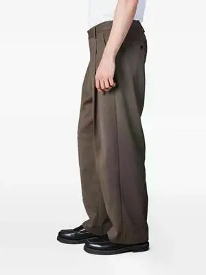 Nn07 Kay Pleated Trousers - Brown