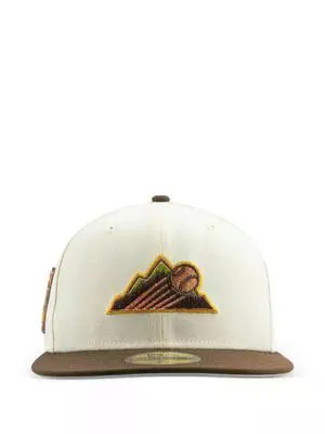 New Era Colorado Rockies 25th Anniversary Embroidered Baseball Cap - Neutrals