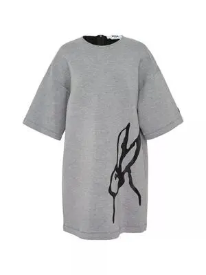 MSGM Rabbit Print Dress