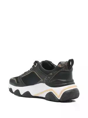 Guess Logo Pattern Lace-up Sneakers