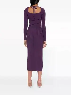 Altuzarra Cut-out Long-sleeve Maxi Dress